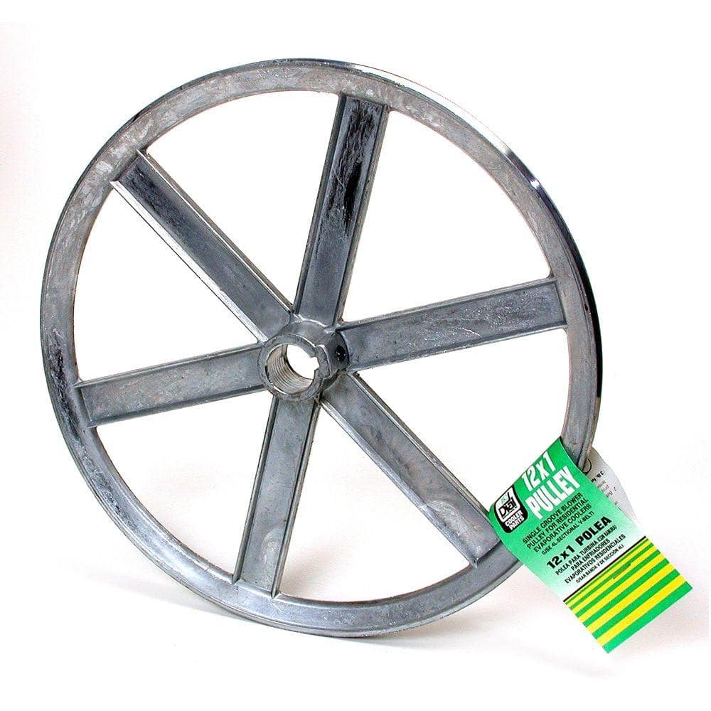 DIAL 12 in. x 1 in. Evaporative Cooler Blower Pulley-6338 - The Home Depot