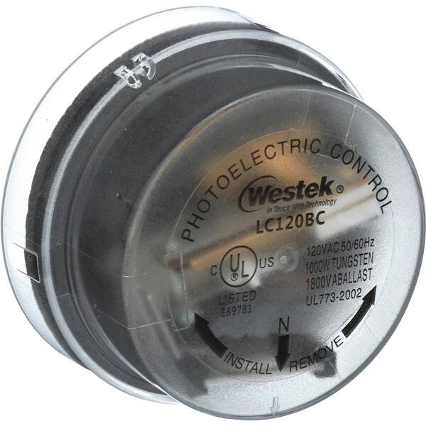 Defiant 1000-Watt Outdoor Twist-Lock Light Control LC120BC-4 - The Home ...