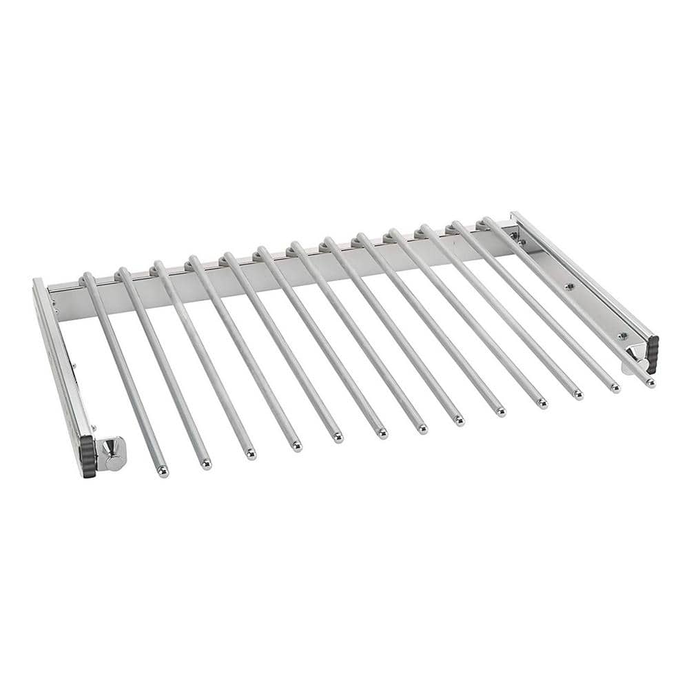 Rev-A-Shelf Metal Clothes Rack 24 in. Pull Out Pants Organizer for ...
