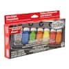 Testors 0.25 oz. 6-Color Ultra Bright Fluorescent Enamel Paint Set (6 ...