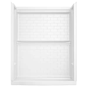 Delta Classic 500 Tile Right Drain 32 in. L x 60 in. W x 71.88 in. H ...