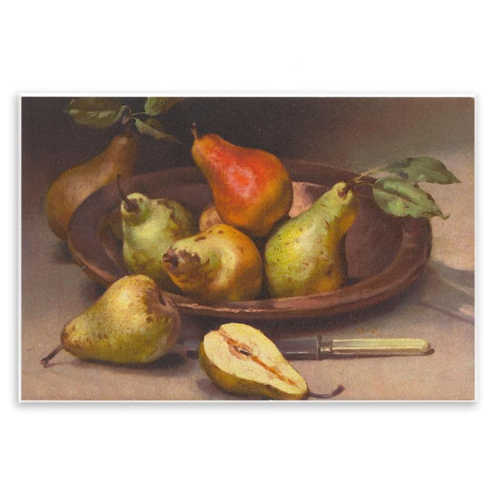 Stupell Industries Classic Pears Still Life by Tina Higgins Designs ...