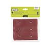 RYOBI 9-Piece 1/4 Sheet Sand Paper Assortment Set - 80, 120, and 220 ...