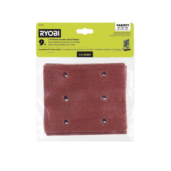 Ice Chilled Condiment Caddy Ryobi Sandpaper Assortment - 9-Piece 1/4 ...