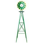 Sportsman 8 ft. Green Steel Classic Decorative Windmill 808018 - The ...