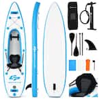 Intex Challenger K1 1-Person Inflatable Sporty Kayak with Oars and Pump ...