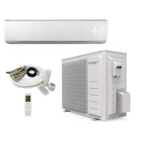 Hessaire DIY 21 SEER 24,000 BTU 2-Ton Ductless Mini Split Air ...