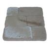 Simons Brick 16 in. x 14 in. Parisian Cobble Brick Faced Stepping Stone ...