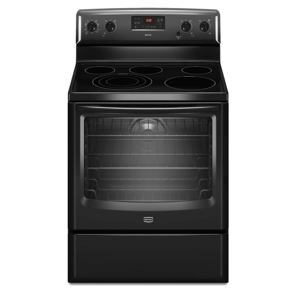 Maytag AquaLift 6.2 cu. ft. Electric Range with Self-Cleaning ...
