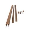 RDI Transform 6 ft. Resalite Beam/Bottom Rail Kit in Caramel 73019063 ...