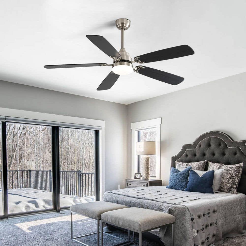 Reviews for Gloweer Modern 52 Inch Led Ceiling Fan With 110V 6 Speed ...