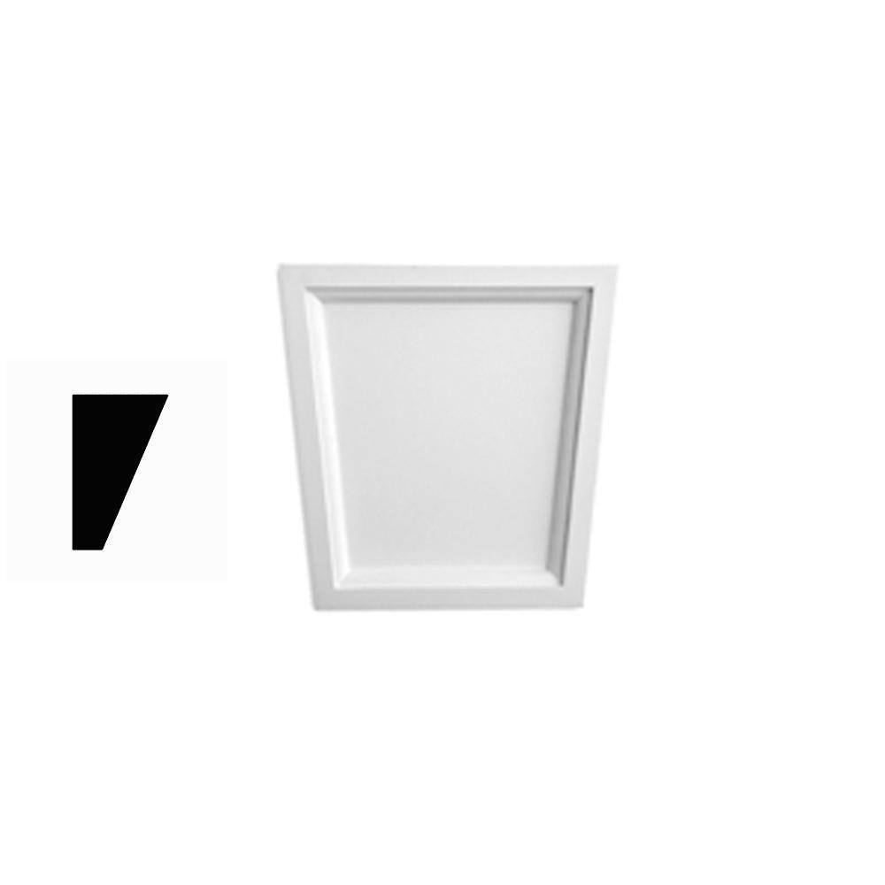 Focal Point 2-1/2 in. x 6-3/4 in. x 6-3/4 in. Polyurethane Keystone ...