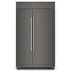 KitchenAid 48 in. 30 cu. ft. Countertop Depth Side-by-Side Refrigerator ...