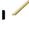 American Wood Moulding WM142 1/4 in. x 3/4 in. Pine Screen Moulding 142 ...