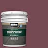 BEHR PREMIUM 5 gal. #PPU2-20 Oxblood Solid Color Waterproofing Exterior ...