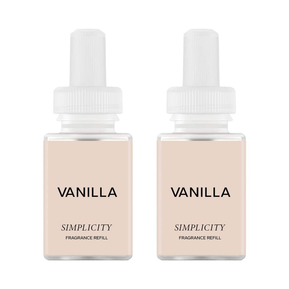 Pura Vanilla by Simplicity - Fragrance Refill - Smart Vial - Dual Pack ...