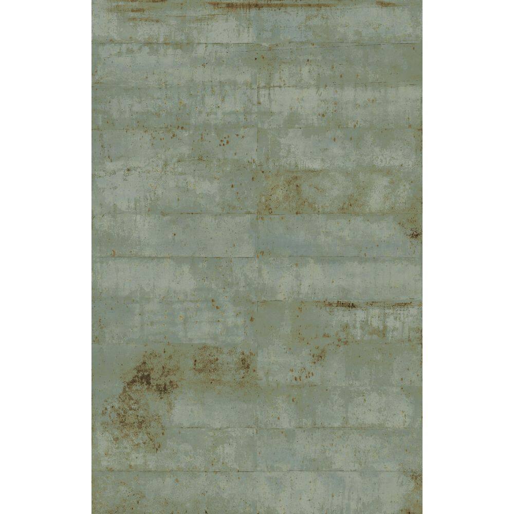 ANDOVA Serenite Dane Green/Brown 4 in. x 15 3/4 in. Smooth Ceramic ...