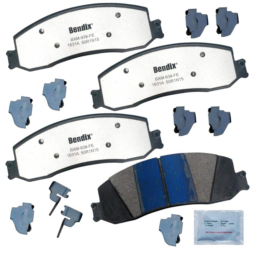 Bendix Fleet Metlok Disc Brake Pad Set MKD1631AFM - The Home Depot