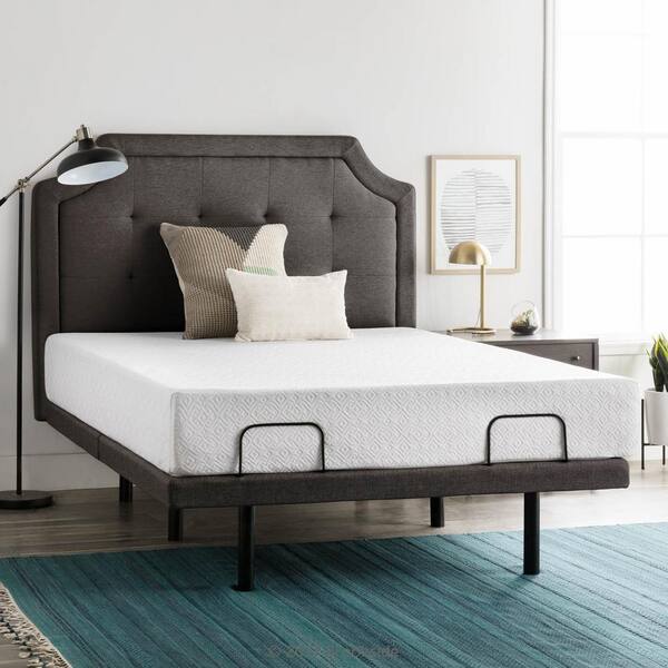 Brookside Classic Twin XL Adjustable Base with Wireless Remote in Charcoal Gray BSB300TXAB The Home Depot