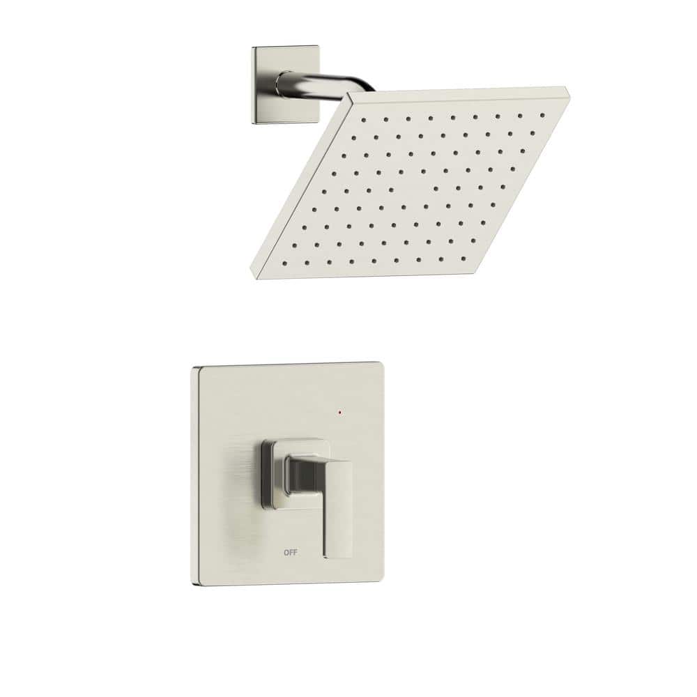 Fontaine by Italia Htel de Ville Single Handle 1-Spray Square Shower ...