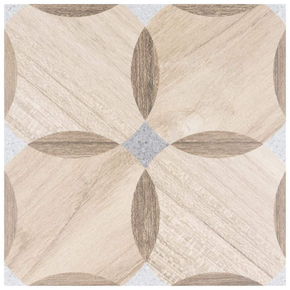 Merola Tile Komi Mossy 7-7/8 in. x 7-7/8 in. Porcelain Floor and Wall ...