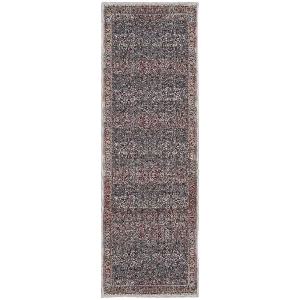 Nourison Machine Washable Brilliance Emerald 2 ft. x 6 ft. Repeat ...