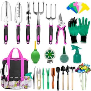 83-Piece Heavy-Duty Aluminum Hand Garden Tool Set Succulent Tool Set ...