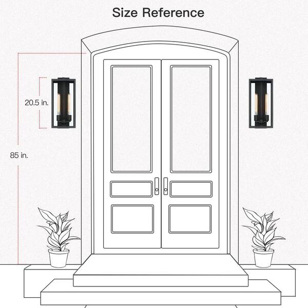 Outdoor Wall Sconce Height