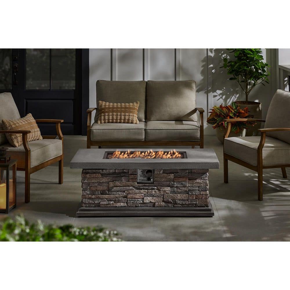 Home Decorators Collection 48.00 in. W 50000 BTU Envirostone (MGO ...