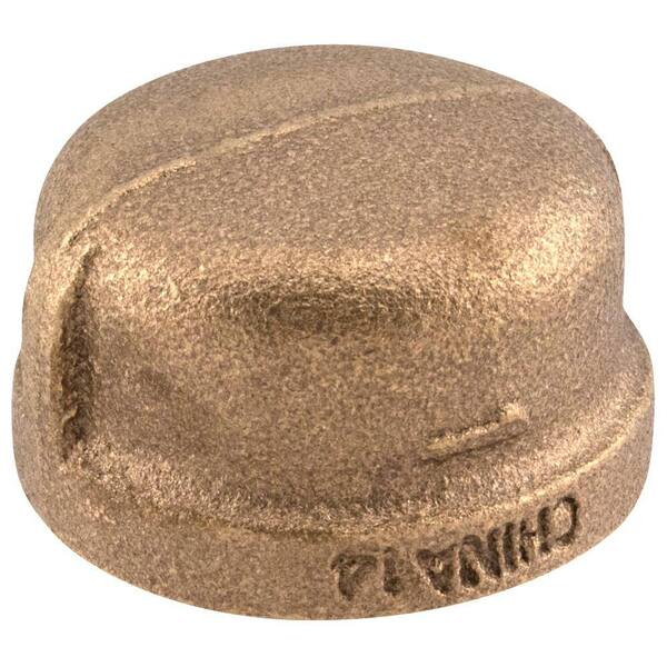 Everbilt 3/4 in. Lead-Free Brass Garden Hose Cap GH-685 - The Home Depot