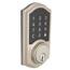Defiant Castle Satin Nickel Electronic Keypad Door Lever ...