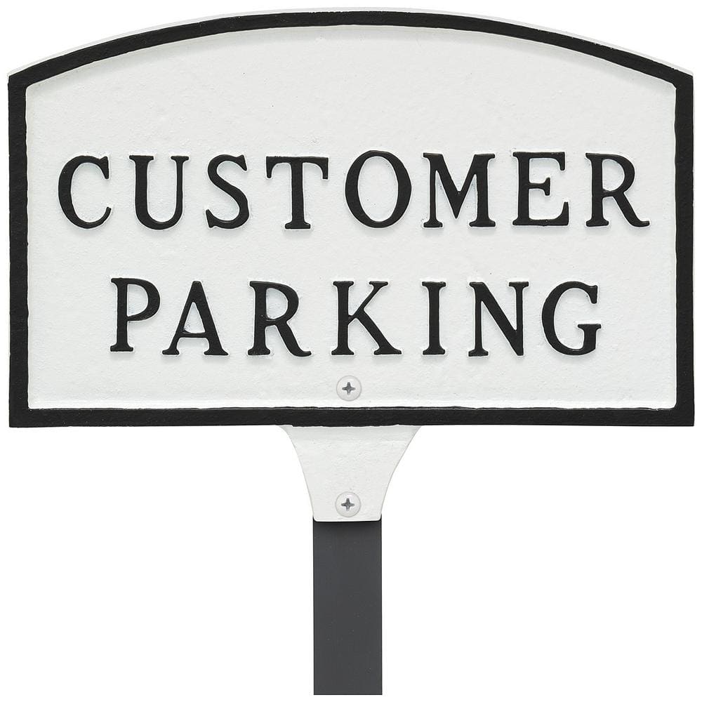 Montague Metal Products 5.5 in. x 9 in. Small Arch Customer Parking ...