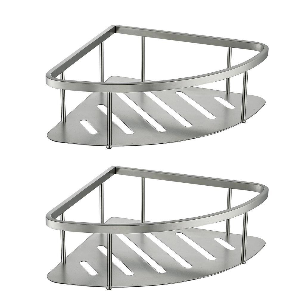 ruiling Wall Mounted Corner Shower Caddy Corner Storage Shelf in ...