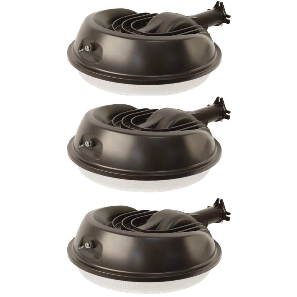 Feit Electric 80-Watt Bronze Outdoor Integrated LED Area Flood Light ...