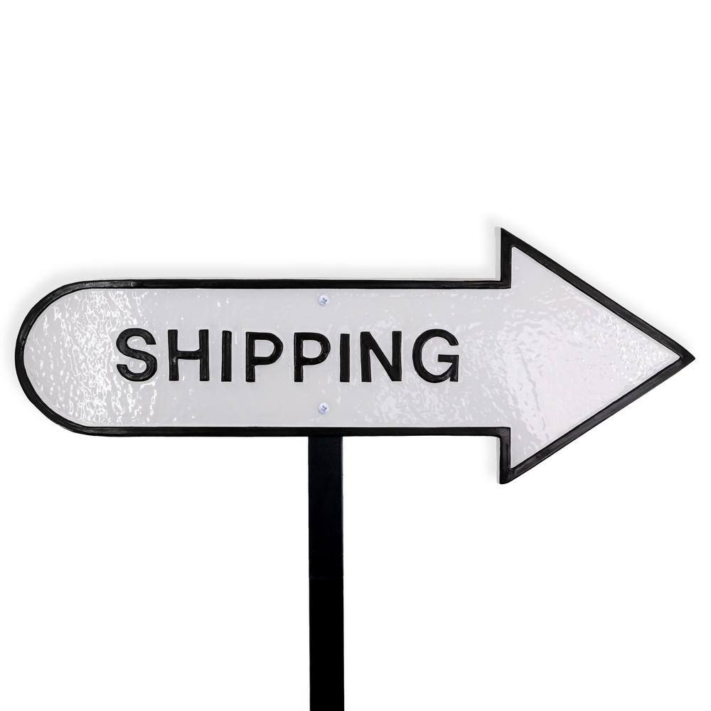 Montague Metal Products 6 in. x 15.5 in. Right Arrow Shipping Statement ...