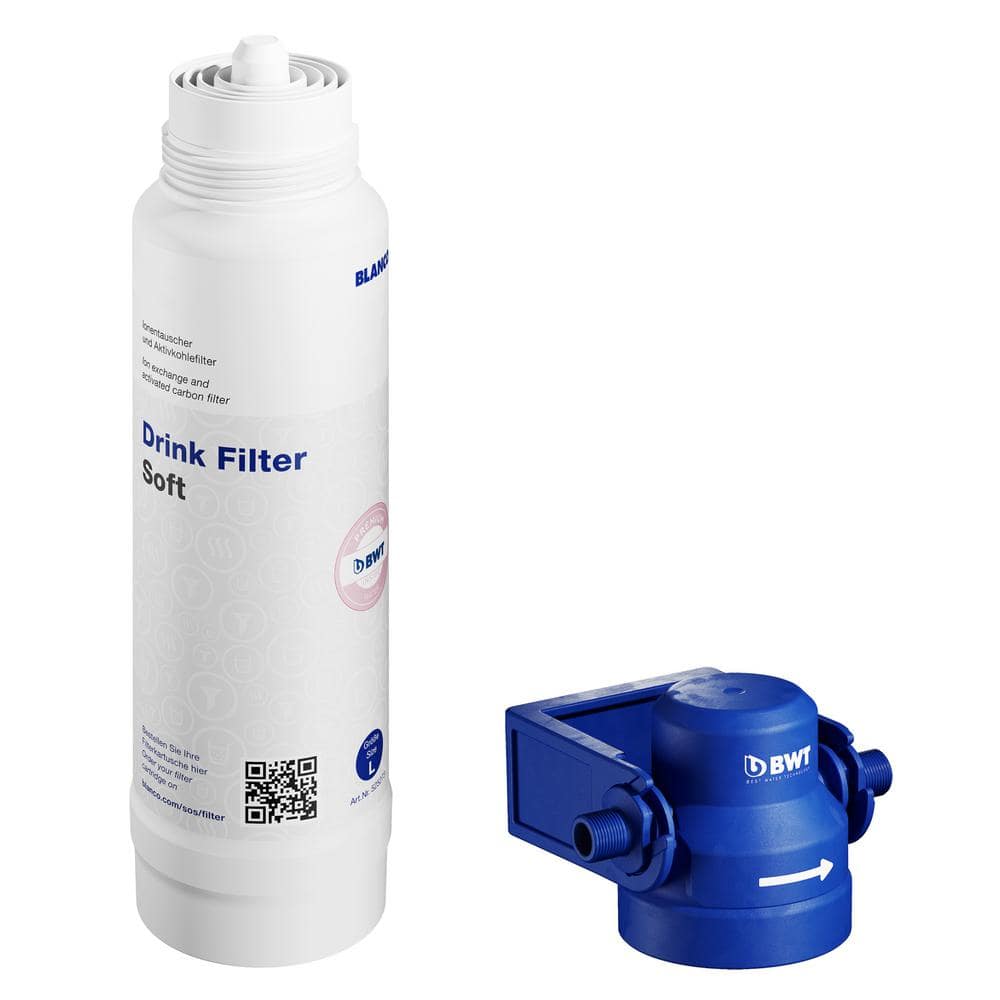 Blanco Under Sink Soft L Water Filter Starter Set 443274 - The Home Depot