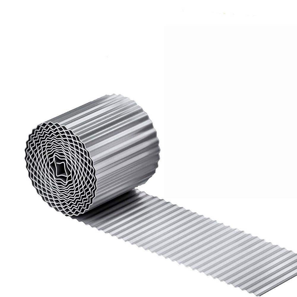 spca Metal Garden Edging 8 in.x8 in.x 20 ft. Landscape Edging Border ...
