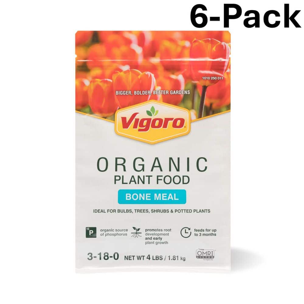Reviews for Vigoro 4 lb. Organic Bone Meal Plant Food 3-18-0 (6-Pack ...