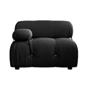 Magic Home Chameleon 34.6 in. Square Arm 1-piece Modern Velvet Modular ...