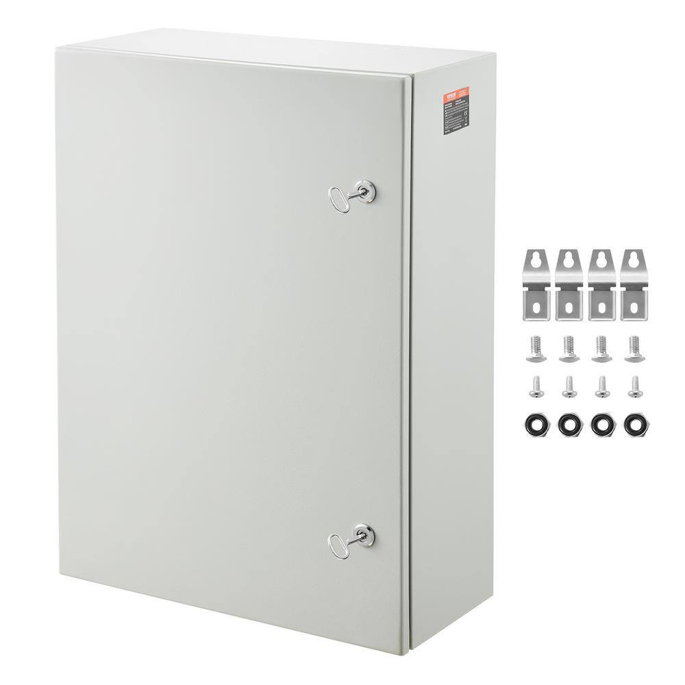 VEVOR Steel Electrical Box 28 x 20 x 10 in. Cold Rolled Electrical ...