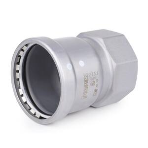 T TITANPRESS 3 in. Carbon Steel Press x MPT Male Adapter XL FKM ...