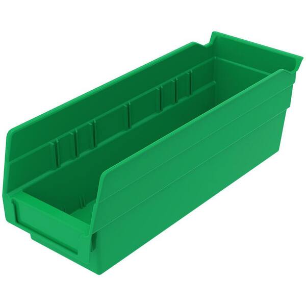 Reviews for Akro-Mils 30120 Plastic Shelf Storage Bins, 12 in. x 4 in ...