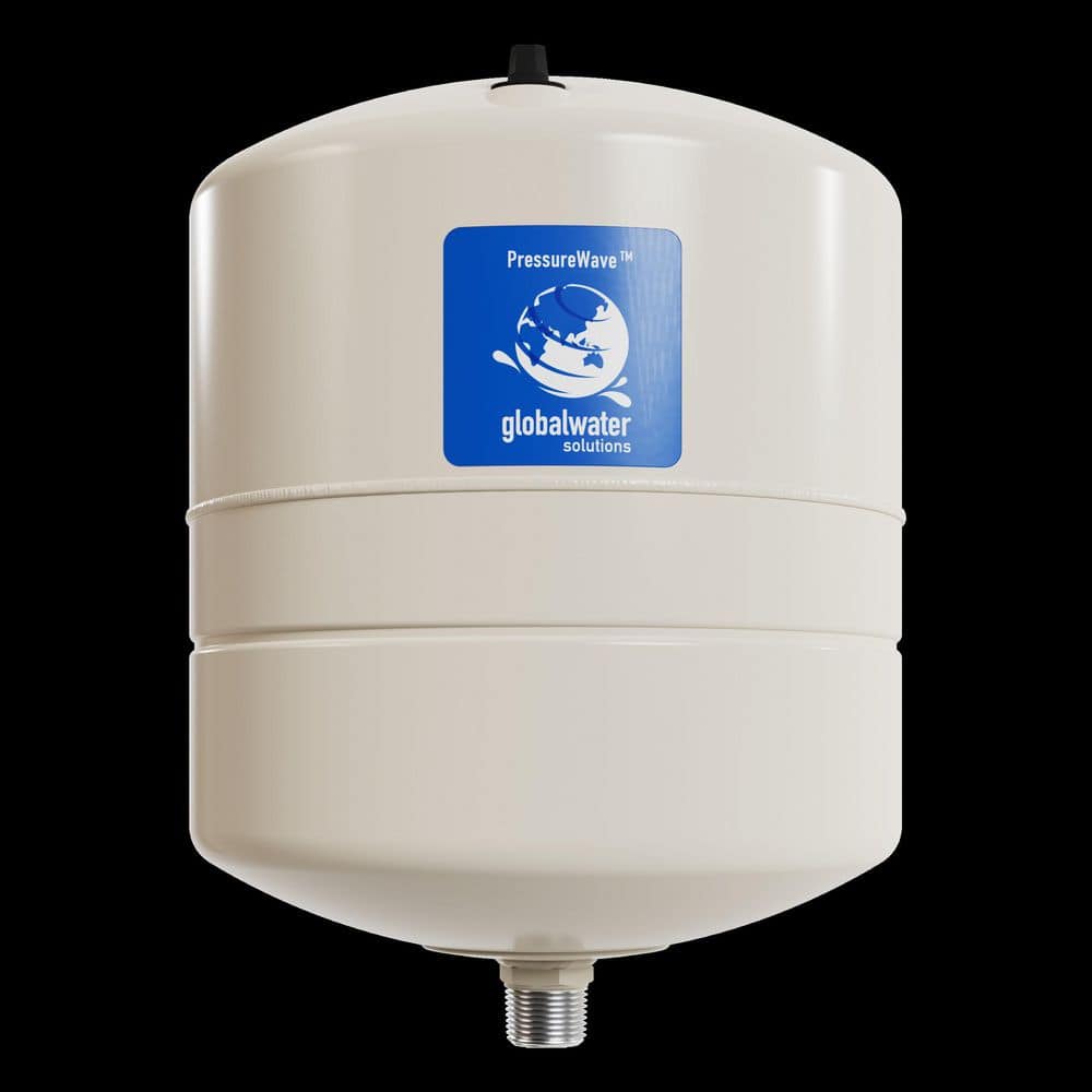 globalwater solutions PressureWave 4.76 Gal. Inline Pressurized Well ...