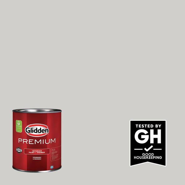 Glidden Premium 1 qt. PPG0997-1 Allegheny River Eggshell Interior Latex ...