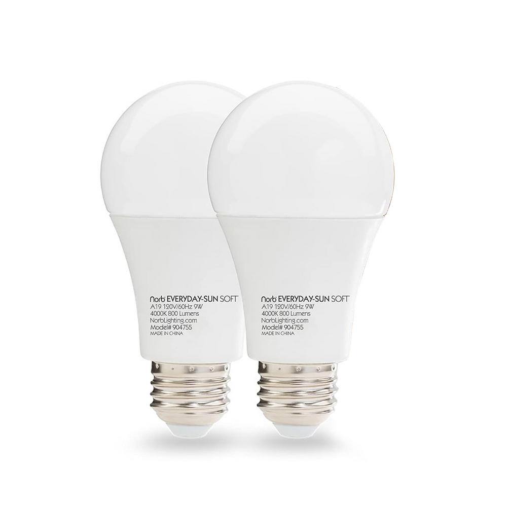 ELECWISH NorbEVERYDAY 9-Watt Equivalence-Everyday-Sun-Soft A19 4000K ... ELECWISH NorbEVERYDAY 9-Watt Equivalence-Everyday-Sun-Soft A19 4000K ...