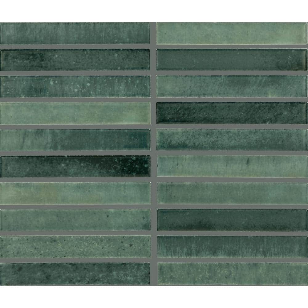 Daltile Miramo Reef 10 in. x 12 in. Glazed Ceramic Straight Joint ...