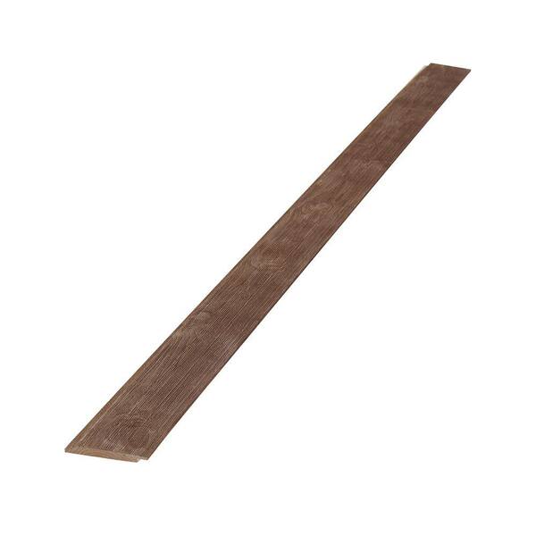Ufp Edge 1 In X 6 In X 8 Ft Weathered Barn Wood Dark Brown Shiplap