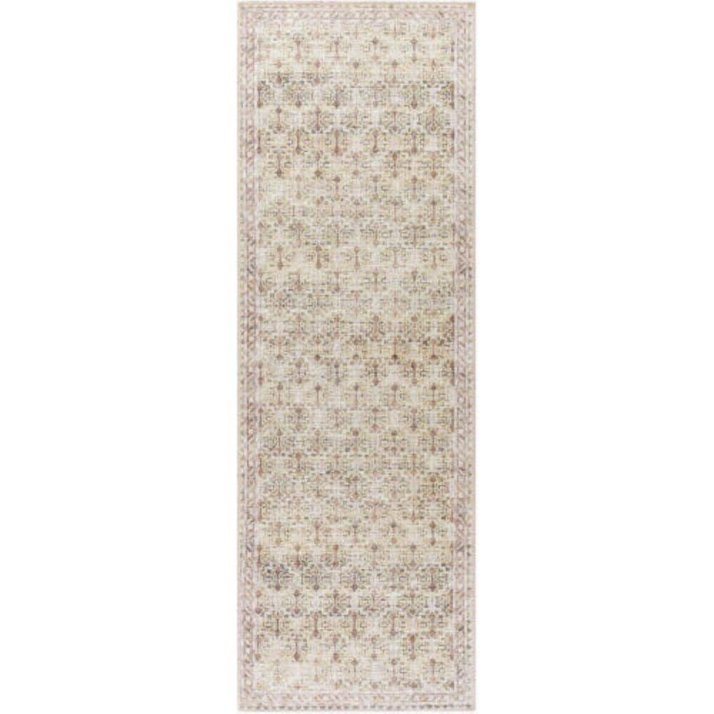 Livabliss Our PNW Home Rainier Olive Traditional 3 ft. x 8 ft. Indoor ...