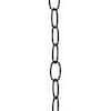 Commercial Electric 3 ft. 11-Gauge Black Lighting Fixture Chain for ...