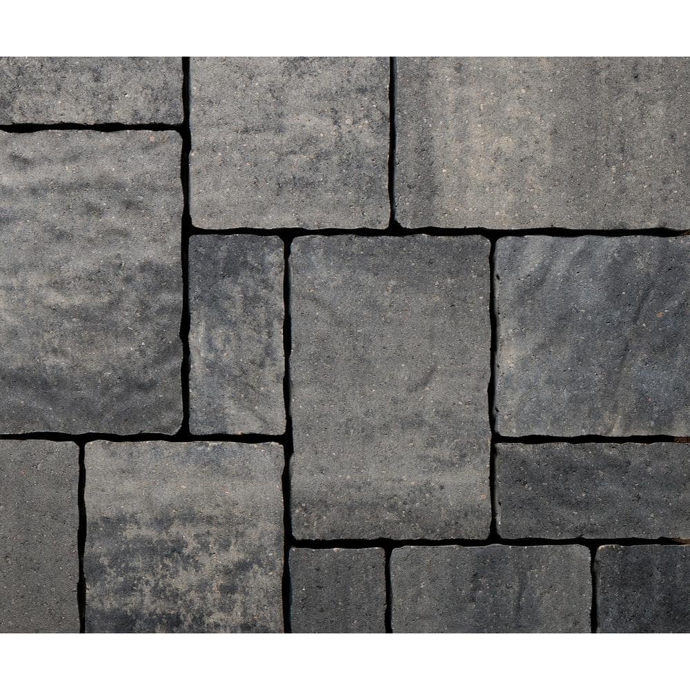 Oldcastle Urbana 3-Piece 60mm Newport Gray Paver Kit (300-Piece Pallet ...